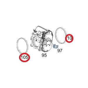Mercedes-Benz ベンツ スロットルボディーガスケット 2枚セット M270 M274 4気筒用 2700960080 純正品 ...