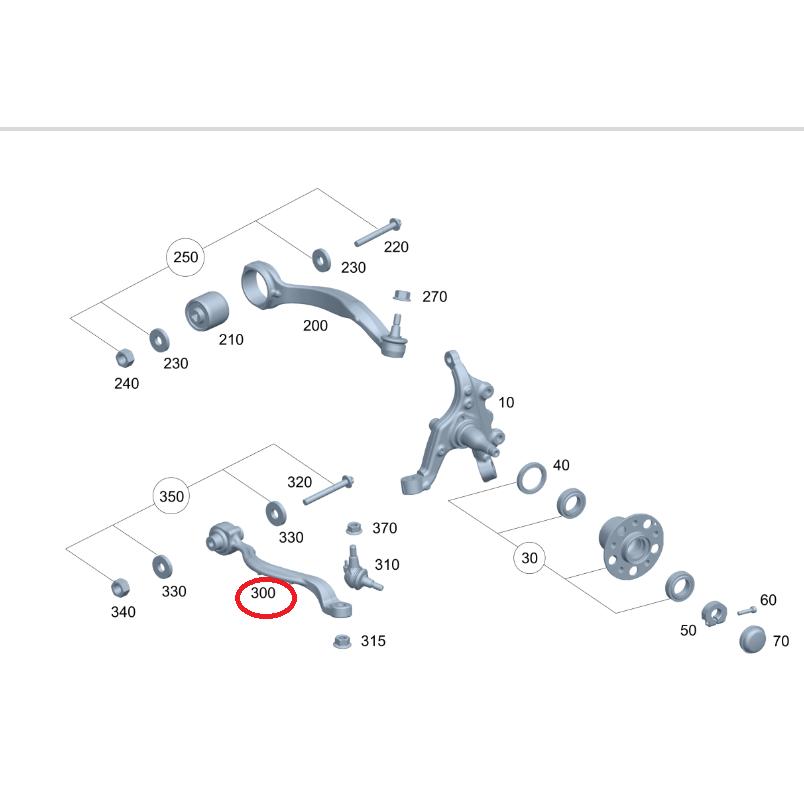 Mercedes-Benz ベンツ フロント ロアアーム コントロールアーム 左 Eクラス W212 2123303900 ...