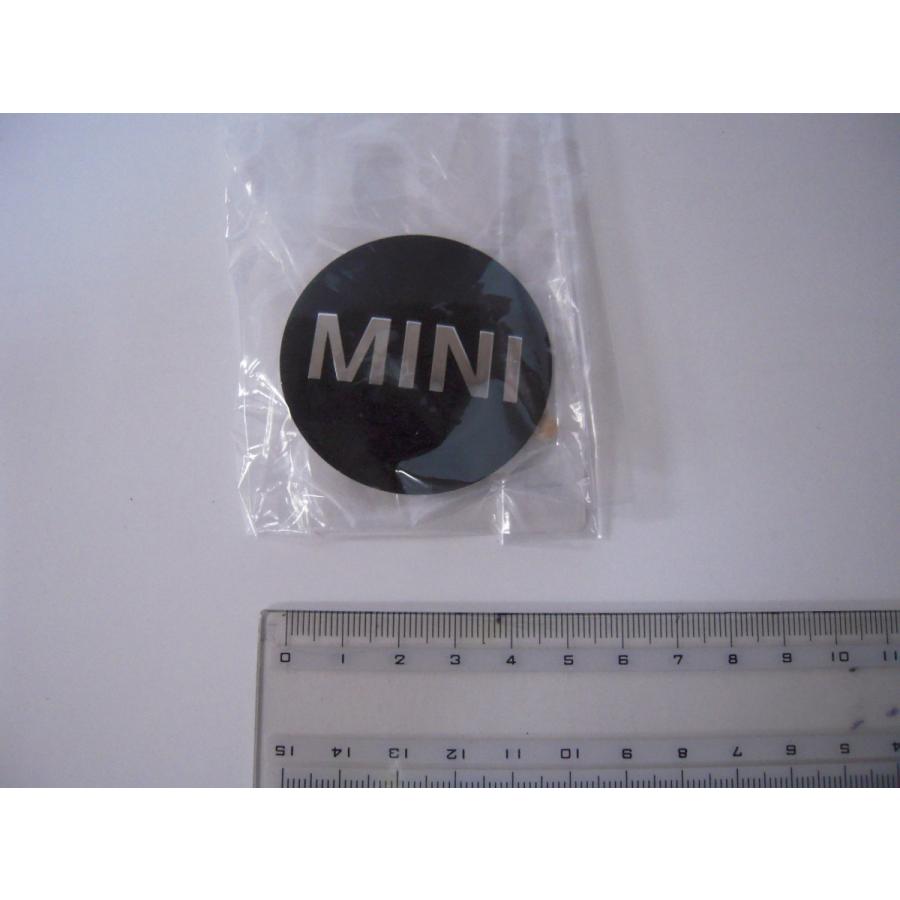 MINI ミニ 純正 ホイールキャップバッジ エンブレム 50mm 4枚セット 36136758687 R50 R52 R53 R55 R56 ...