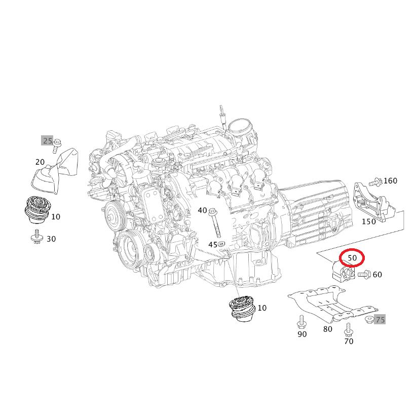 ベンツ ミッションマウント Sクラス W221 C216 2212401018 2212400918 LEMFORDER製 :3650501 ...