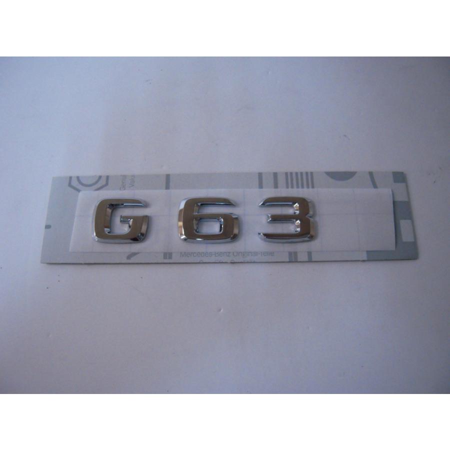 Mercedes-Benz ベンツ W463 エンブレムAMG 「G63」 4638172015 純正 : Bay side parts ...