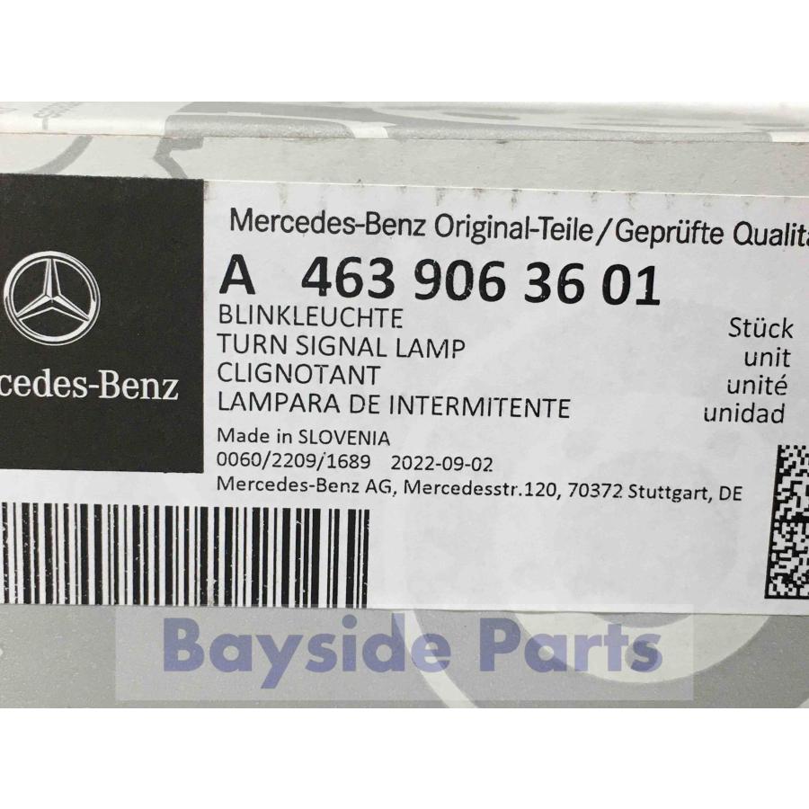 Mercedes-Benz（メルセデス・ベンツ） ベンツ Gクラス 純正 W463A ウインカー ブリンカー 右側 ゲレンデ フェンダー ...