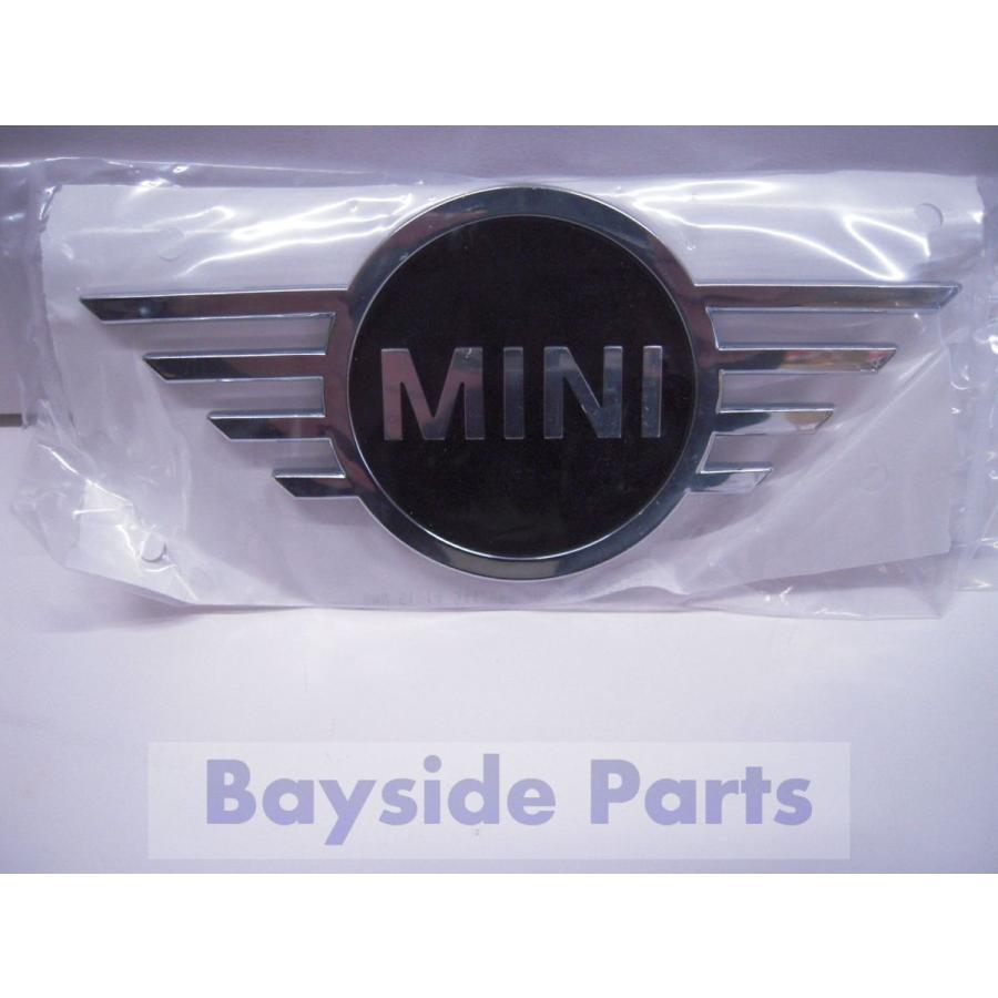 MINI（ミニ） 純正 F55 F56 F57 フロント ボンネット エンブレム 後期 51149447805 51147481905 ...