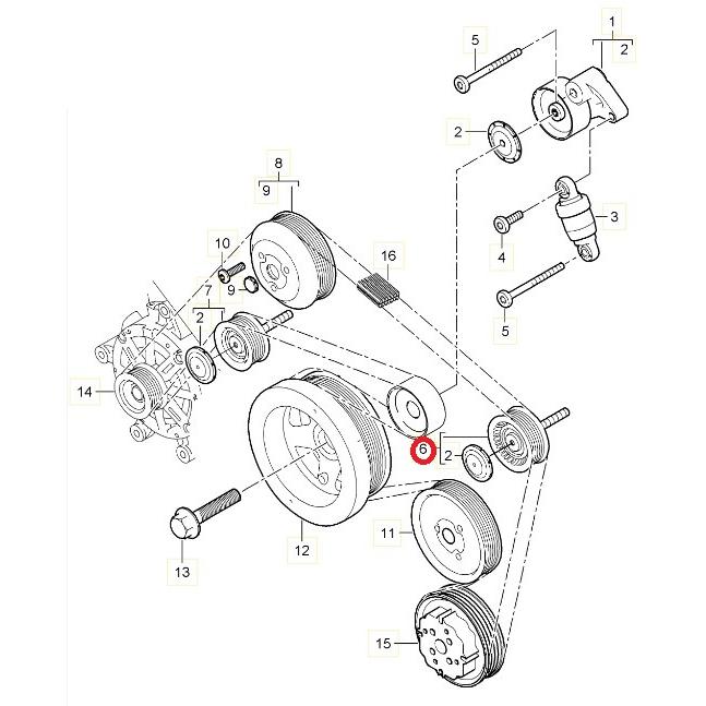 PORSCHE ポルシェ ファンベルトテンショナープーリー カイエン 7PP145276 95510211910 INA製 : Bay ...