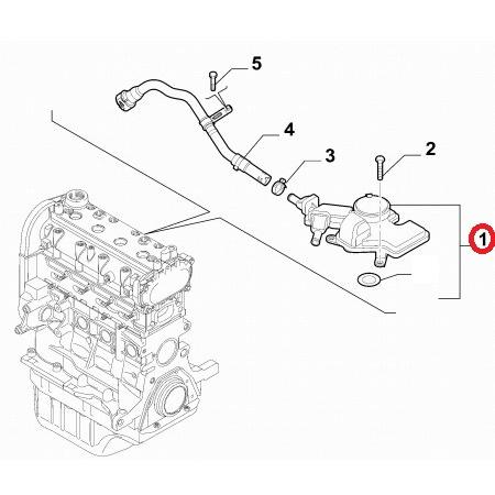クライスラー・ジープ ジープ レネゲード オイルセパレーター 55219081 純正品 : Bay side parts - 通販 ...