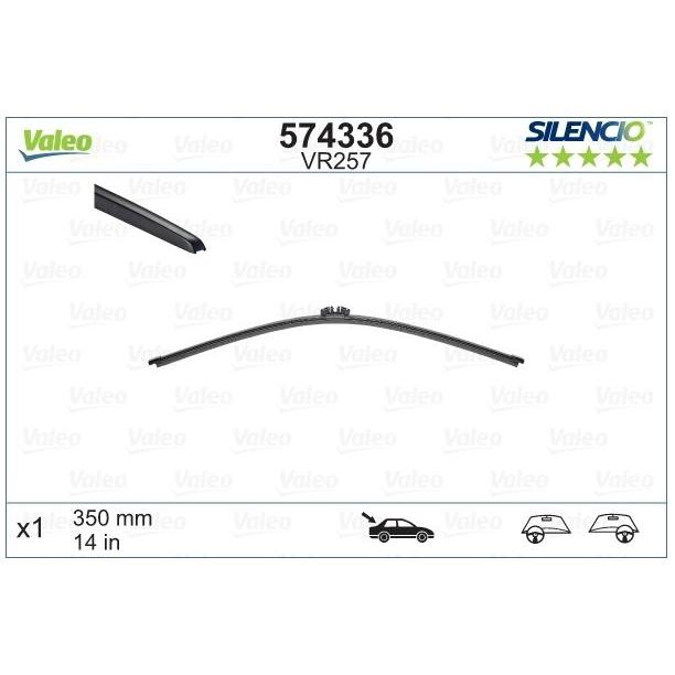 BMW ワイパーブレード リア 1シリーズ F40 5シリーズ G31 X5 G05 F95 61627442093 VALEO製 : Bay ...