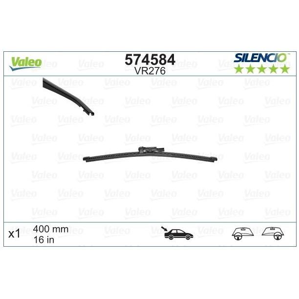 ポルシェ ワイパーブレード リア マカン パナメーラ 971955427A 97062818900 VALEO製 : 574584 : Bay ...