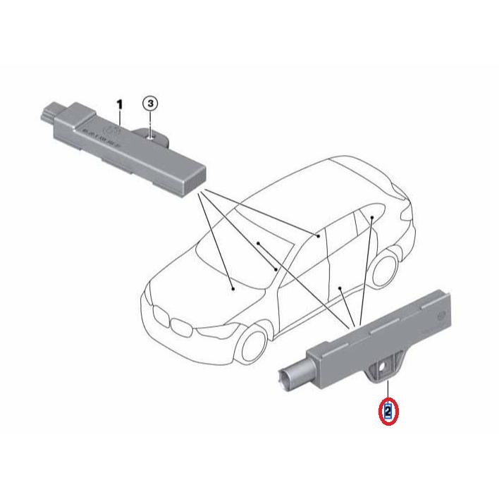 BMW 車外 アンテナ コンフォート アクセス 65209220831 純正品 : Bay side parts - 通販 - Yahoo ...