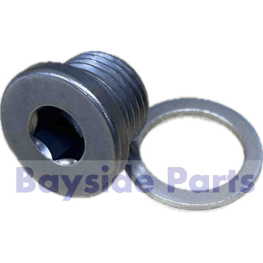 PORSCHE ポルシェ エンジンオイルドレンコック ドレンボルト ワッシャー付 90021900401 90012315230 純正品 ...