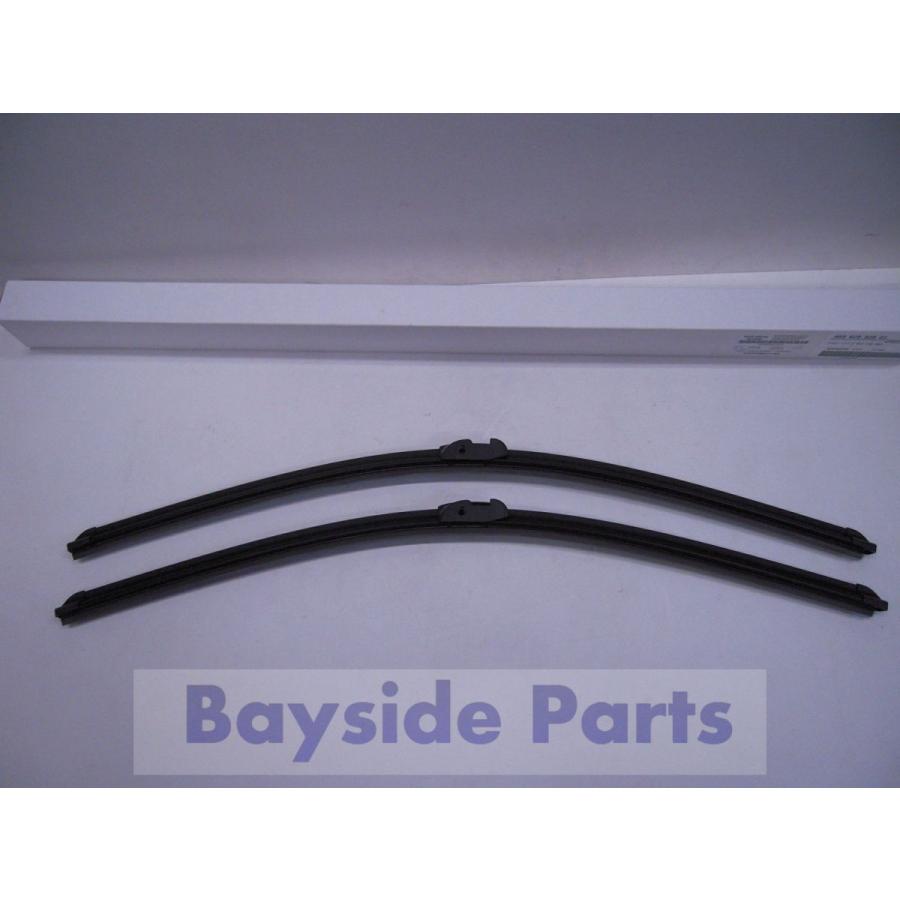PORSCHE ポルシェ 純正 ワイパーブレード フロント 左右セット カイエン 958 左ハンドル用 95862893901 ...