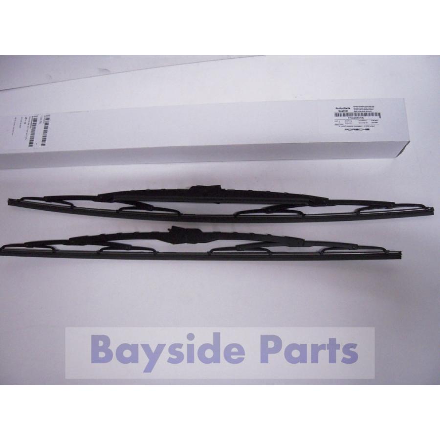PORSCHE（ポルシェ） 純正 ワイパーブレード フロント 左右セット パナメーラ ~2014年 97062890100 : Bay ...