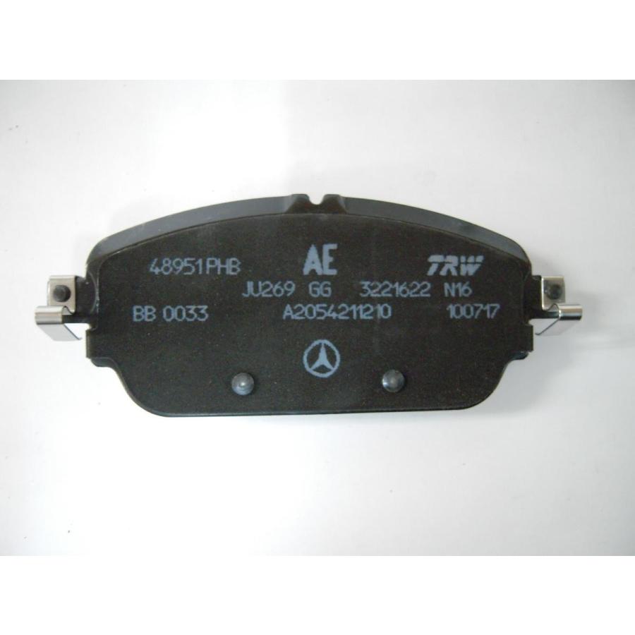 Mercedes-Benz（メルセデス・ベンツ） メルセデス ベンツ フロントブレーキパッド Cクラス W205用 0084203720 純正 ...