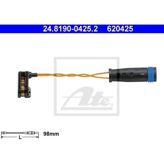 Mercedes-Benz ATE ブレーキパッドセンサー メルセデスベンツ用 1645401017 2205401517 A620425 ...