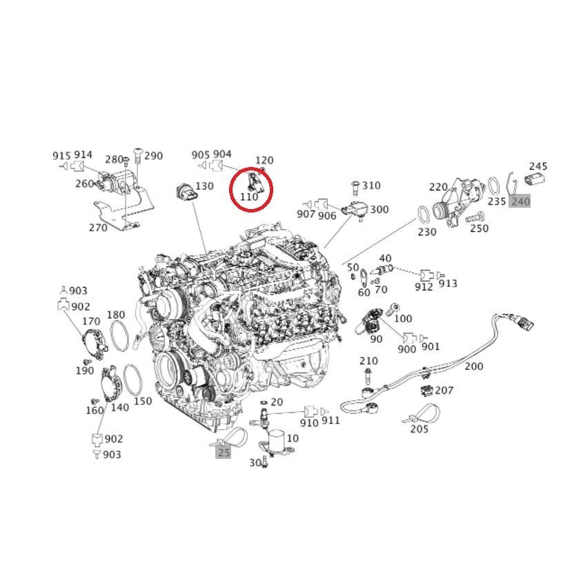 Mercedes-Benz（メルセデス・ベンツ） ベンツ カムシャフトセンサー W204 C218 W212 C207 X204 W166 ...