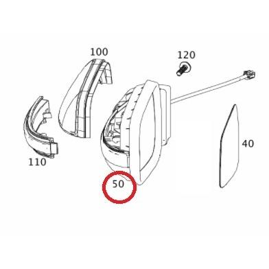 ベンツ Aクラス Bクラス W245 W169 ドアミラー 本体 左 新品 1698101376 優良品 : sp2000030002516 ...