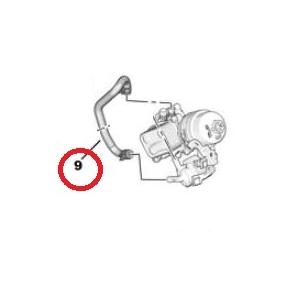 PEUGEOT プジョー ウォーターホース ウォーターパイプ オイルホース V860226480 1341K3 純正品 : Bay side ...