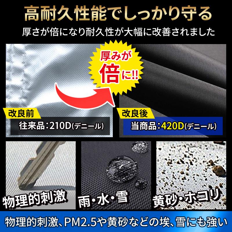 タイヤカバー 4本 屋外 420d 防水 車 軽自動車 収納 保管 タイヤ袋 厚手 ジムニー スペアタイヤカバー 車用SUV 丈夫 屋内 : BAZS - 通販 - Yahoo!ショッピング