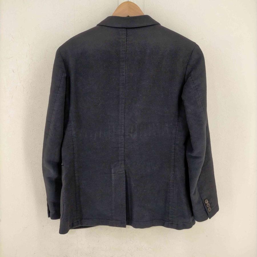 MARGARET HOWELL HOWELL(マーガレットハウエル) 開き見せ コットン起毛 2Bテーラードジャケット 中古 古着 0922 ...