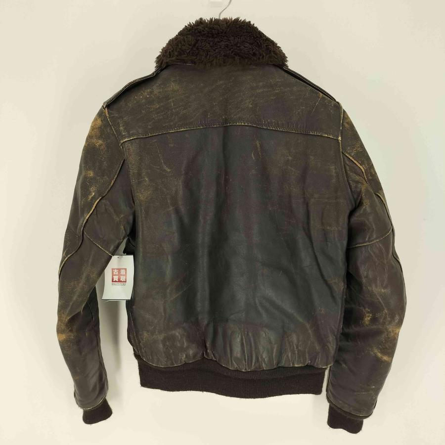 Schott(ショット) 70-80S I.S.674.M.S G-1 裏 襟 ボア レザー FLIGH 中古 古着 0454 : 1132455054389 : ブランド古着販売の ...