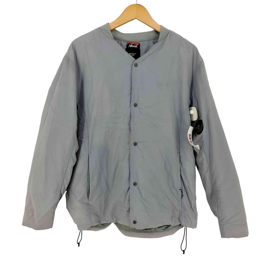 NANGA(ナンガ) x {{ROOT CO.}} 別注 NO COLLAR SOFT DOWN CARD 中古 古着 1243 : ...