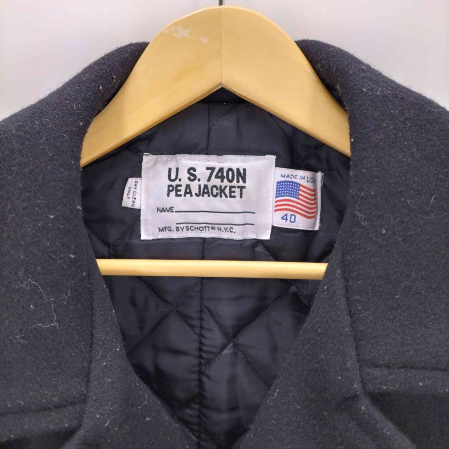 Schott(ショット) U.S.740N PEA JACKET メンズ 40 中古 古着 0602 : 1135706025381 ...