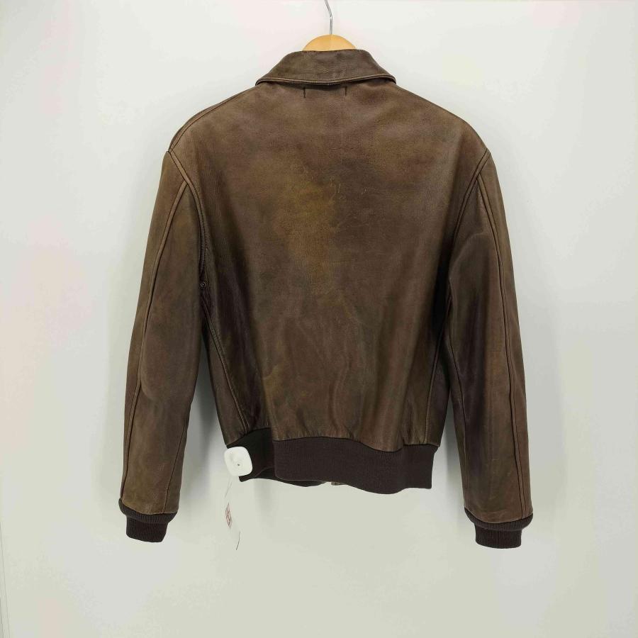 AVIREX AVIREX(アヴィレックス) 70S USA製 SCOVILL社 GRIPPERジップ TYPE A-2 中古 古着 0705 : ブランド古着販売のBAZZSTORE ...