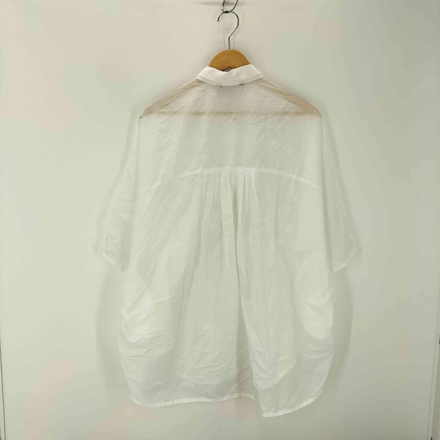YACCOMARICARD YACCO MARICARD(ヤッコマリカルド) バックギャザー ランダムタックシアーシャツ レディース 中古 古着 0334 : ブランド古着販売の ...