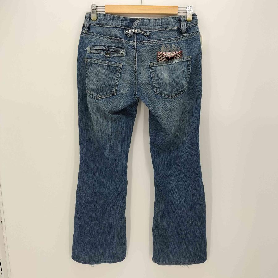 USED古着(ユーズドフルギ) Y2K スタッズ ステッチ フレアデニム メンズ 30 中古 古着 0922 : ブランド古着販売のBAZZSTORE - 通販 - Yahoo!ショッピング