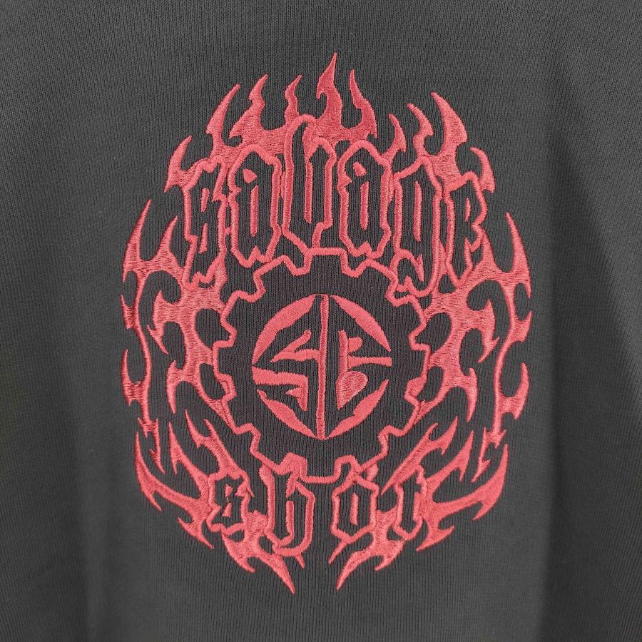 USED古着(ユーズドフルギ) with mellow SAVAGE SHOT HOODIE メンズ X