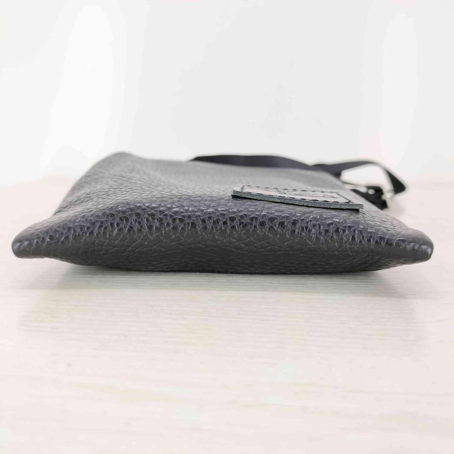 USED古着(ユーズドフルギ) カウレザー切替ナイロンポーチ メンズ 表記無 【中古】【ブランド古着バズストア】 USED古着(ユーズドフルギ) カウレザー切替ナイロンポーチ メンズ 表記