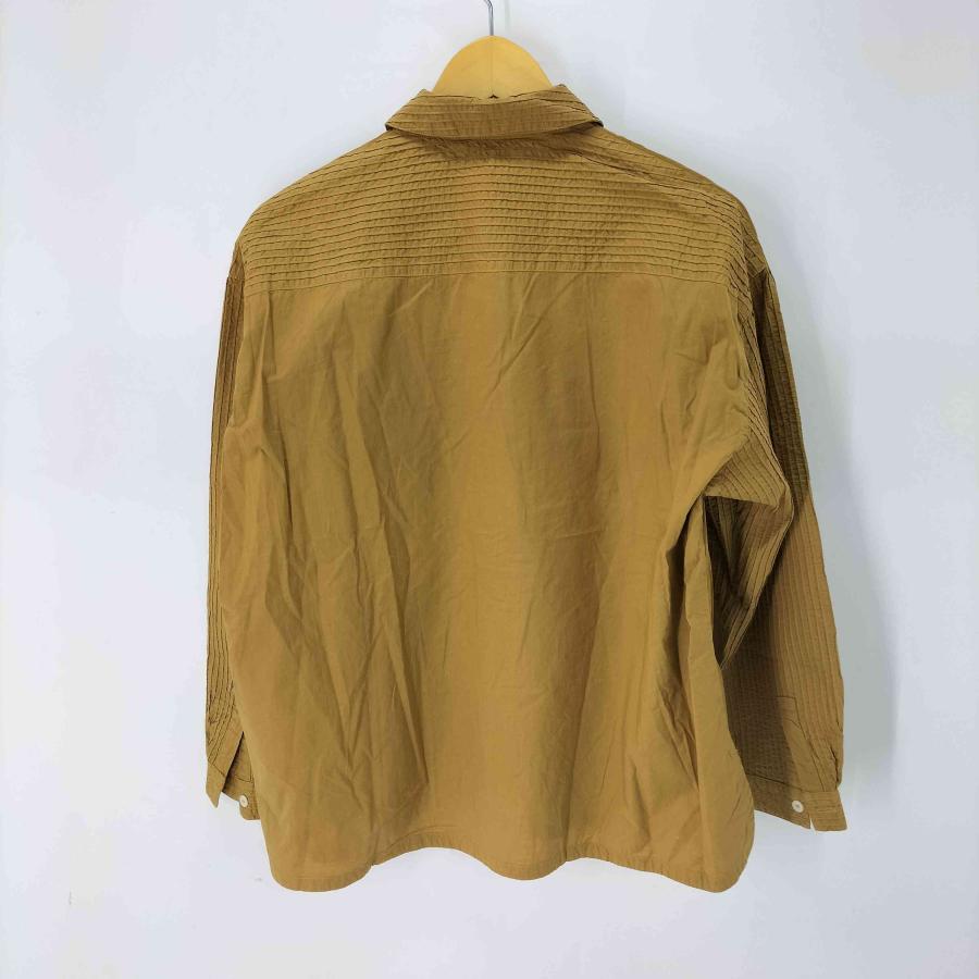 YACCOMARICARD（ヤッコマリカルド） デザインピンタック比翼シャツ