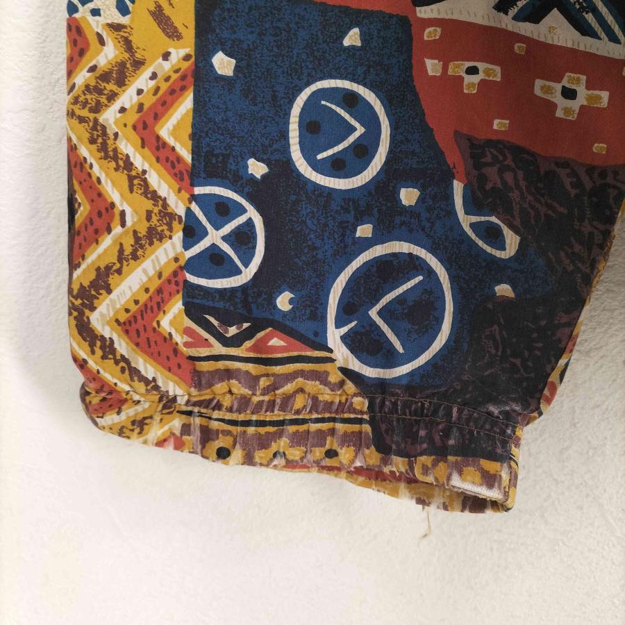 USED古着(ユーズドフルギ) {{ABVIEN}} シルク100 総柄ジップジャケット