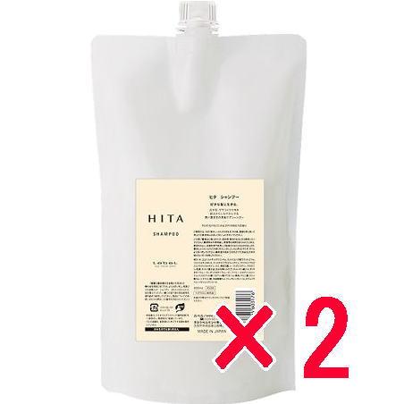 ルベル / ヒタ シャンプー 800ml リフィル 2個セット 広がる・ザラつく