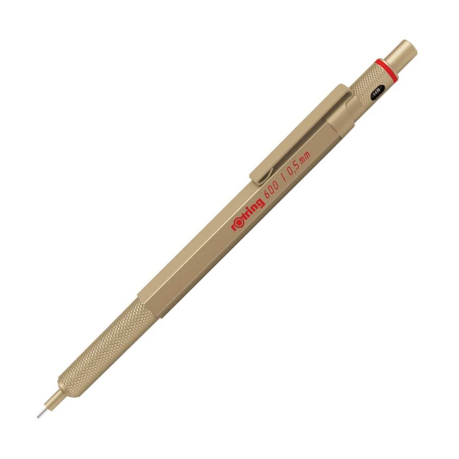 ロットリング rOtring Rotring 600 シャープペンシル 0.5mm ゴールド 4895151557833 : B.B Yahoo!店 - 通販 - Yahoo!ショッピング