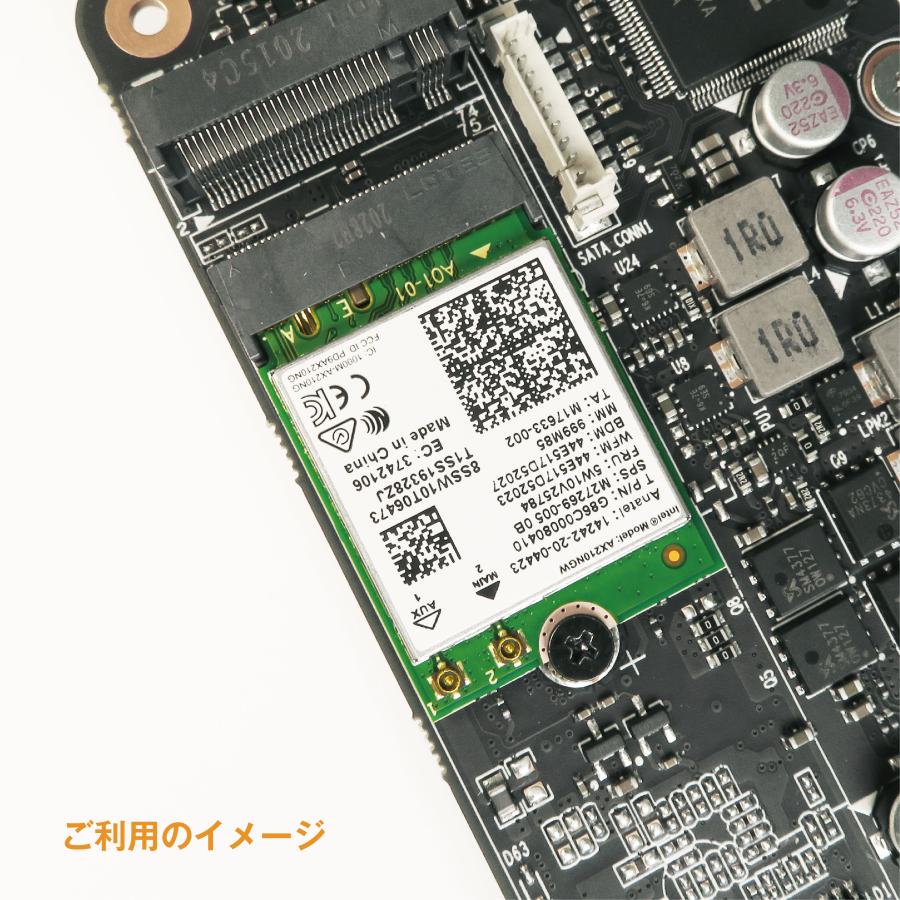 Skynew skynew Intel WIFIモジュール ネットワークカード PCパーツ 2.4G 5Ghz 6Ghz 160Mhz ...