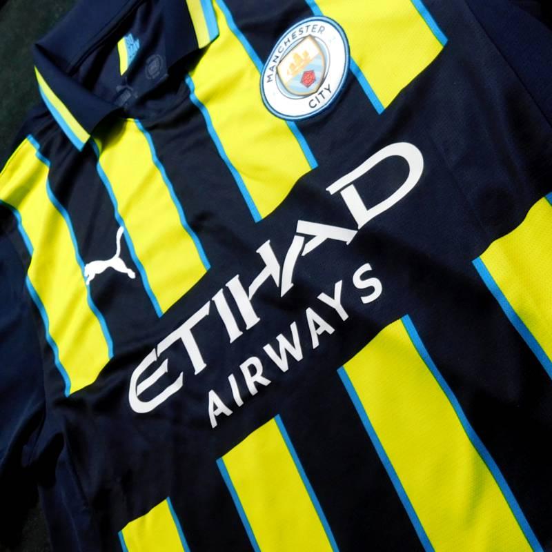 PUMA マンチェスターシティ 24 アウェイ 半袖 ユニフォーム PUMA 2024シーズン(正規品/メール便可/メーカーコード775086 ...