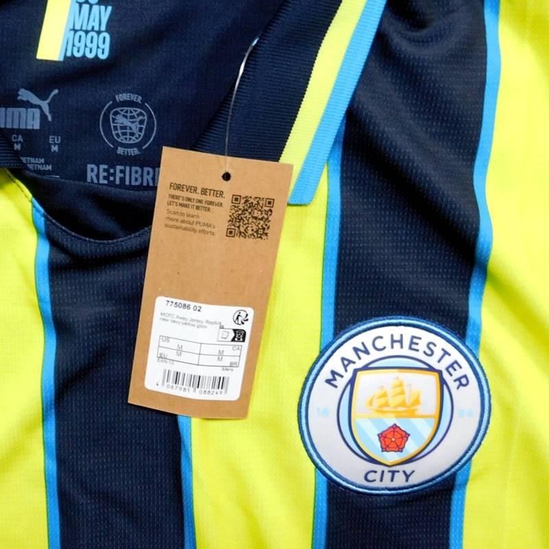 PUMA マンチェスターシティ 24 アウェイ 半袖 ユニフォーム PUMA 2024シーズン(正規品/メール便可/メーカーコード775086 ...