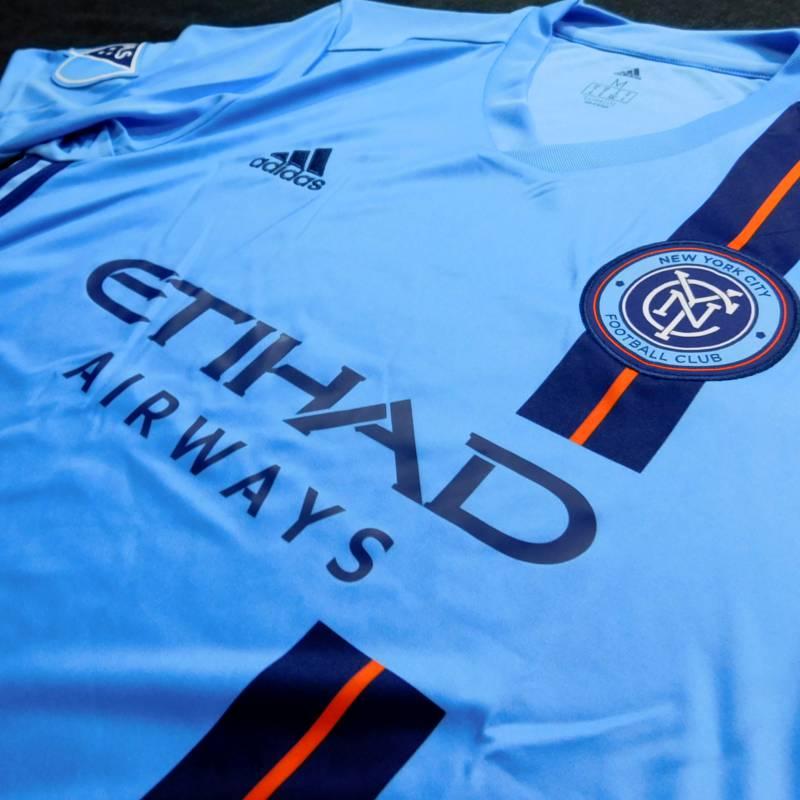 adidas ニューヨークシティFC 19 ホーム 半袖 ユニフォーム ADIDAS 2019シーズン(正規品/メール便可/メーカーコード ...