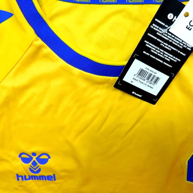 エバートン 22 3rd 長袖 ユニフォーム HUMMEL 2022シーズン(正規品/メール便可/メーカーコードEVE-203LSA ...