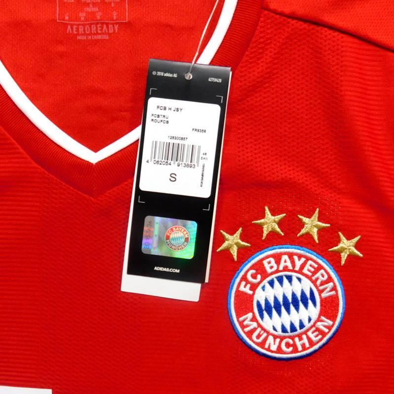 adidas FCバイエルン 20 ホーム 半袖 ユニフォーム ADIDAS 2020シーズン(正規品/メール便可/メーカーコードFR8358 ...