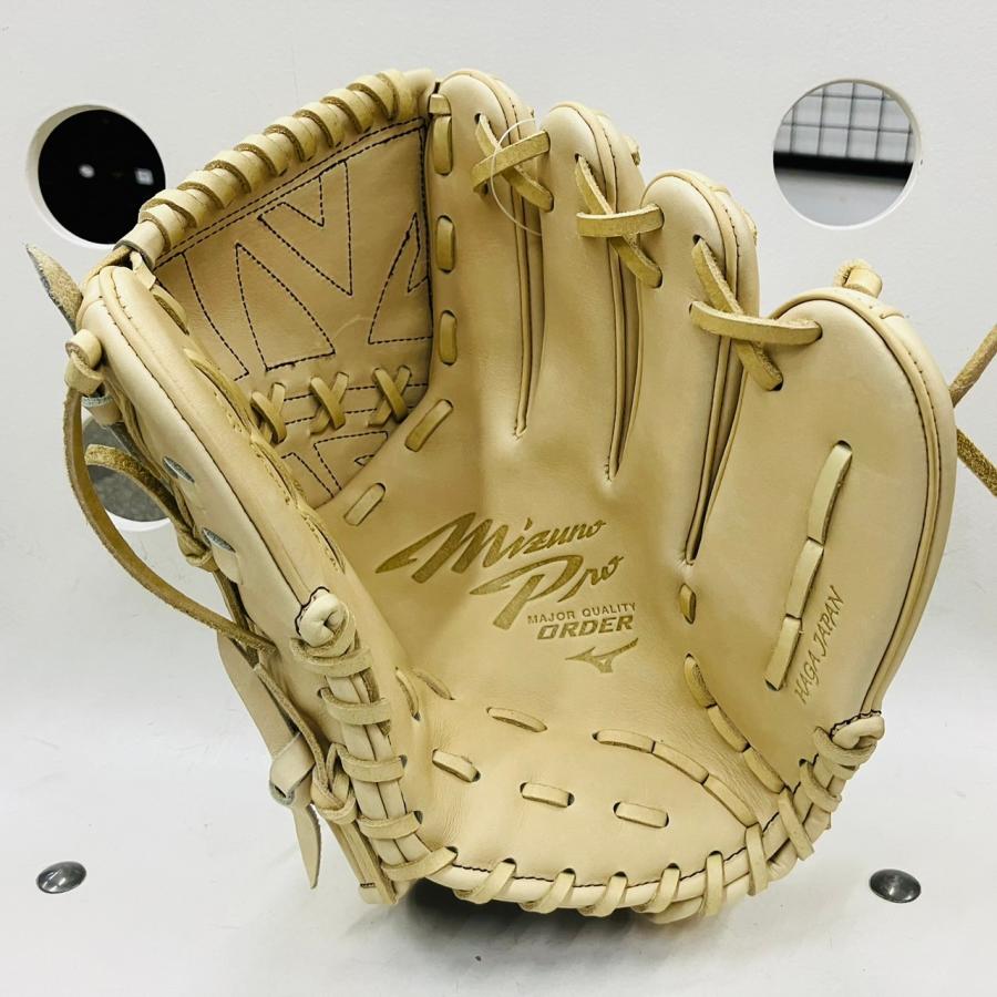 【少しコンパクトな投手用】ミズノプロ 当店限定オリジナルオーダーグラブ 中・高生推奨 HAGAJAPANモデル 投手AXI型 ブロンド : w823112075719-blo-axi-lh ...
