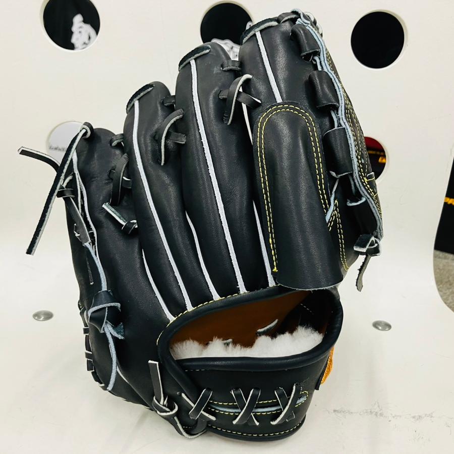 Mizuno Pro 【中学・高校野球対応】 ミズノプロ MIZUNOPRO 当店限定オリジナルオーダーグラブ 投手用 ピッチャー用 AXI(1)型 ブラック HAGAJAPANモデル 日本製 ...