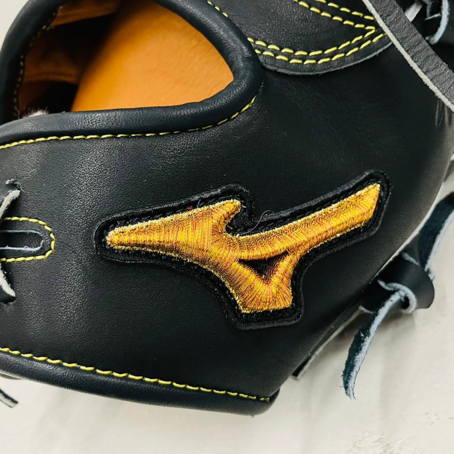 Mizuno Pro 【中学・高校野球対応】 ミズノプロ MIZUNOPRO 当店限定オリジナルオーダーグラブ 投手用 ピッチャー用 AXI(1)型 ブラック HAGAJAPANモデル 日本製 ...