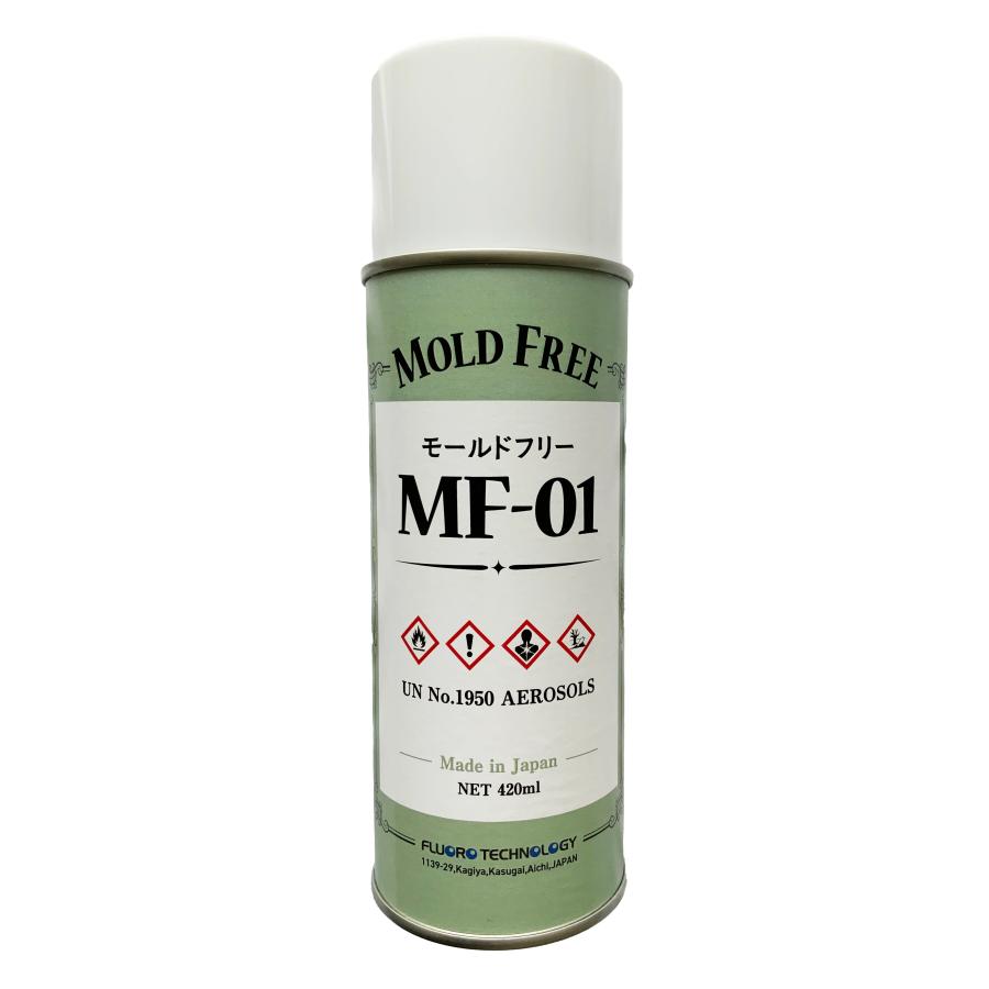 モールドフリー MF-01 420ml ノンシリコーンタイプ フッ素系エアゾール離型剤 ※1本からお買い求めいただけます : BBnetオンラインストア - 通販 - Yahoo!ショッピング