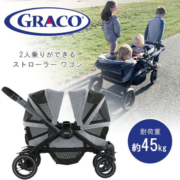 GRACO /お取り寄せ/グレコ モーズ アドベンチャー ストローラー ワゴン キャノピー付き 2人乗り キャリーワゴン ベビーカー : BBRベビー - 通販 - Yahoo!ショッピング