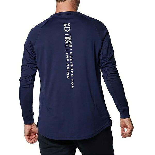 UNDER ARMOUR 野球 Tシャツ メンズ アンダーアーマー UAテック ロングスリーブシャツ DFTG 長袖 丸首 おしゃれ かっこ ...