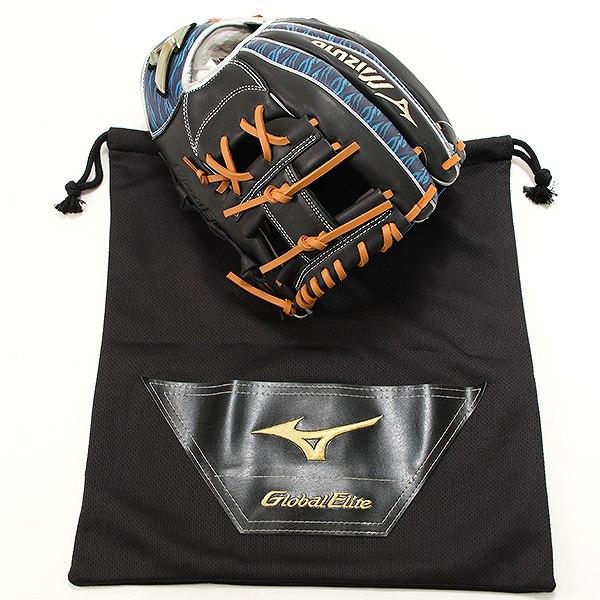 MIZUNO 交換無料 野球 グローブ 軟式 大人 右投げ ミズノ グローバルエリート Hselection SIGNA 内野手用 サイズ9 1AJGR30703 型付け可能(G) : 野球 ...