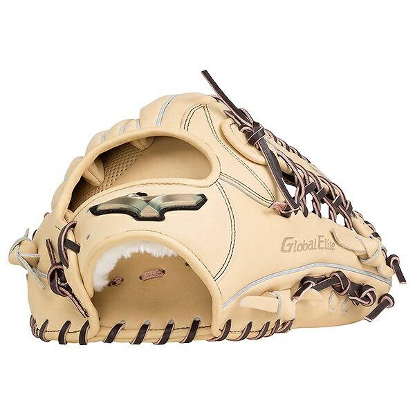 交換無料 ミズノ グローブ ソフトボール用グローバルエリート H selection SIGNA 外野手用サイズ16N 1AJGS27407 ブロンド 型付け可能(G ...