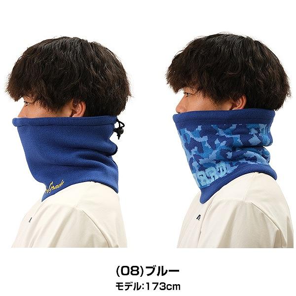レワード 野球 ネックウォーマー メンズ リバーシブル 黒 紺 青 迷彩柄 カモ柄 冬用 防寒グッズ ネックゲイター 保温 大人 AC-455 ...