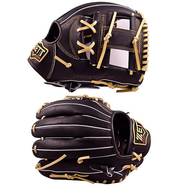 プロステイタス お手入れセット贈呈 交換無料 野球 グローブ 軟式 大人 ゼット 二塁手・遊撃手用 右投用 サイズ4 BRGB30270 型付け可能(G) : 野球用品ベースボールタウン ...
